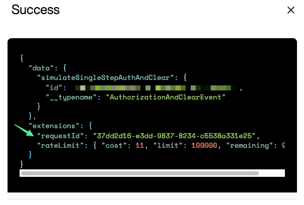 How do I find a request ID on the dashboard? – Highnote